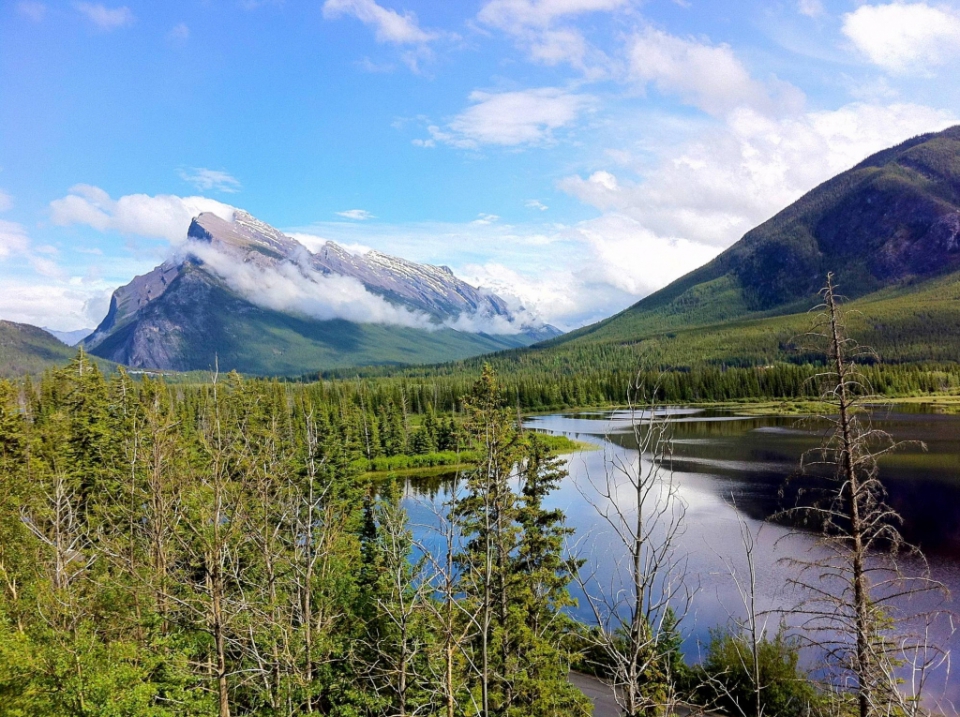 Vermillion Lakes, Alberta - Beautiful places. Best places in the world ...